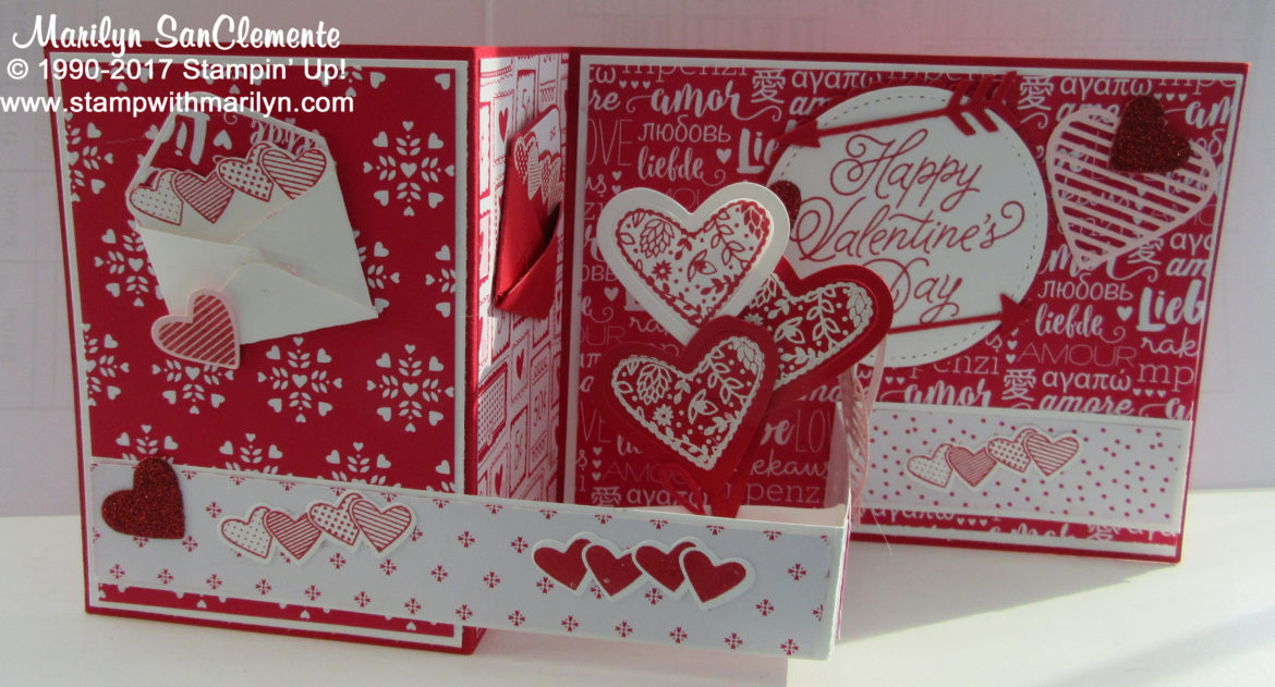 Valentine's Z Fold Card