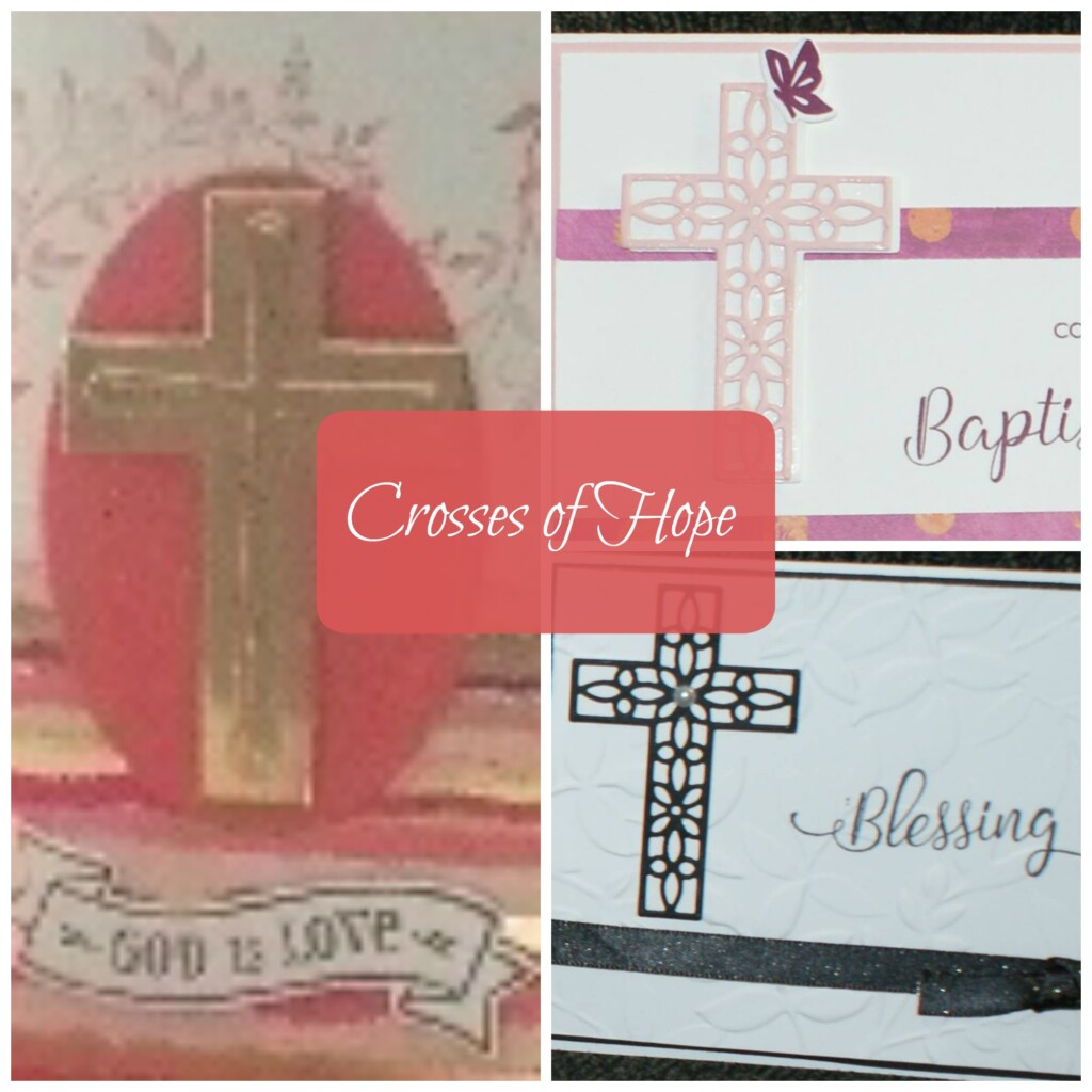 Crosses collage - Stamp with Marilyn
